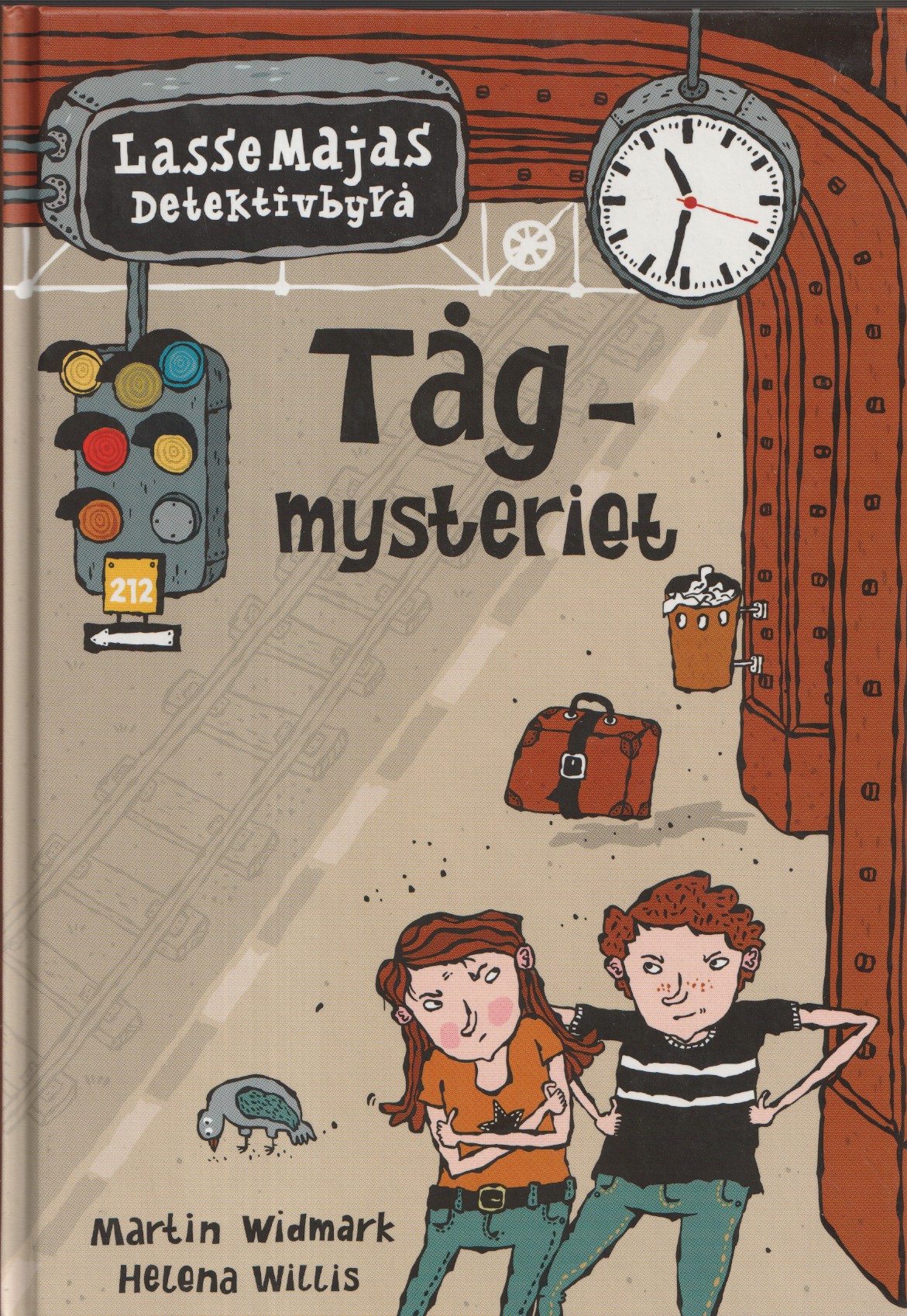 LasseMajas Detektivbyrå Tågmysteriet - Seriekällaren