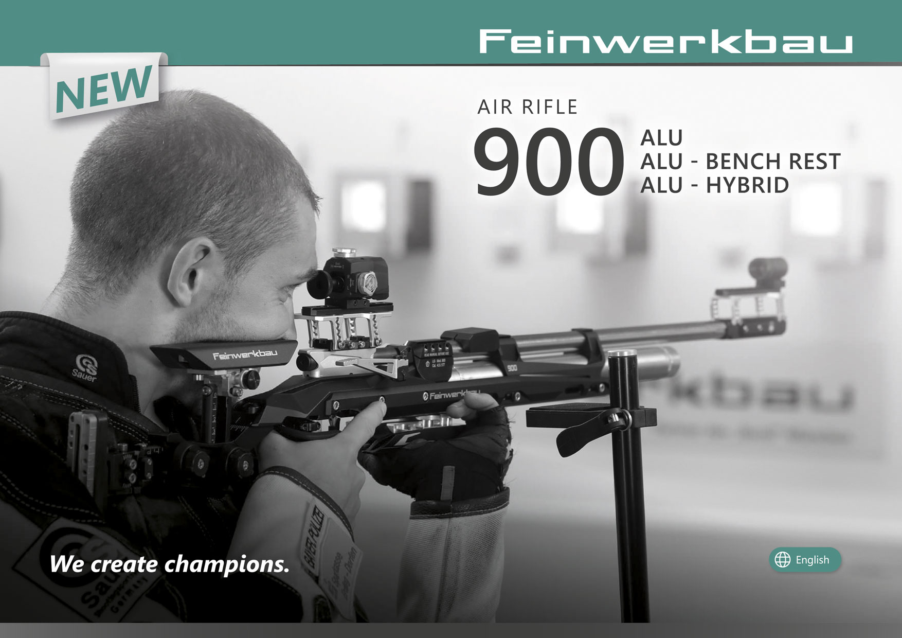 Feinwerkbau 900 Alu luftgevär - NAGGES SPORTVAPEN HB