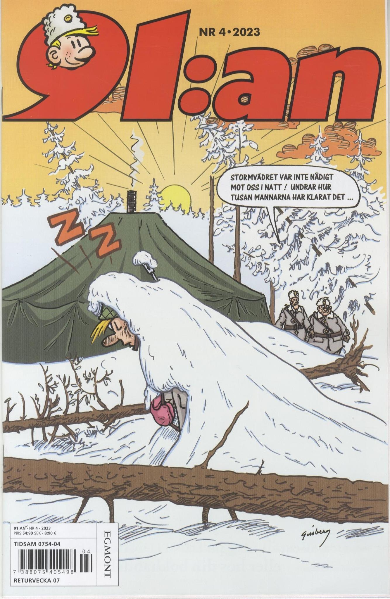 91:an 2023 nr 4, Friplåt till paradiset - Seriekällaren