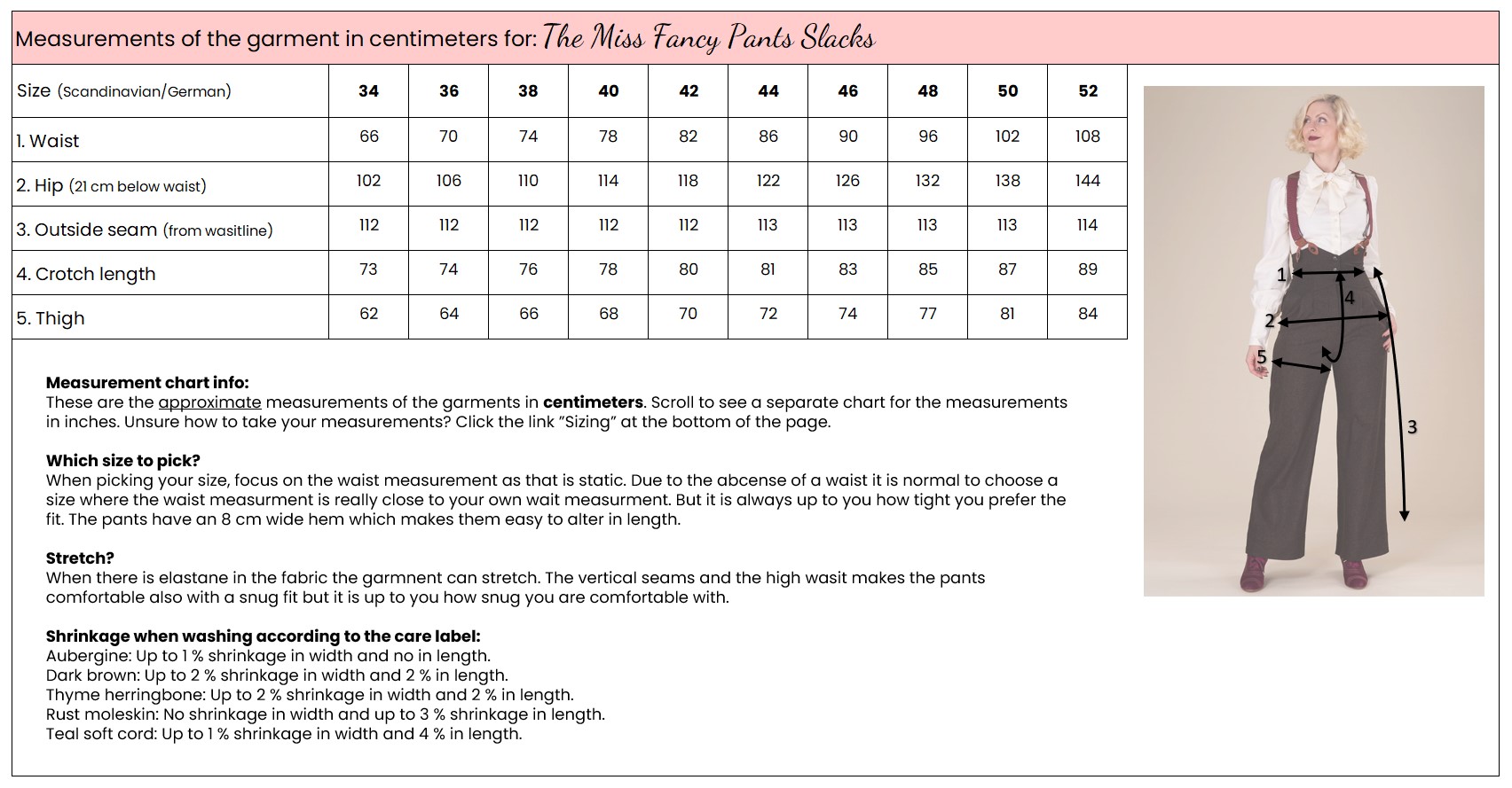 The Miss Fancy Pants Slacks - Emmy Design