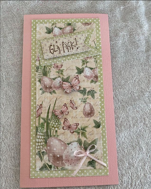Kort Påsk ( går ej att köpa, endast för inspiration) - Reprint