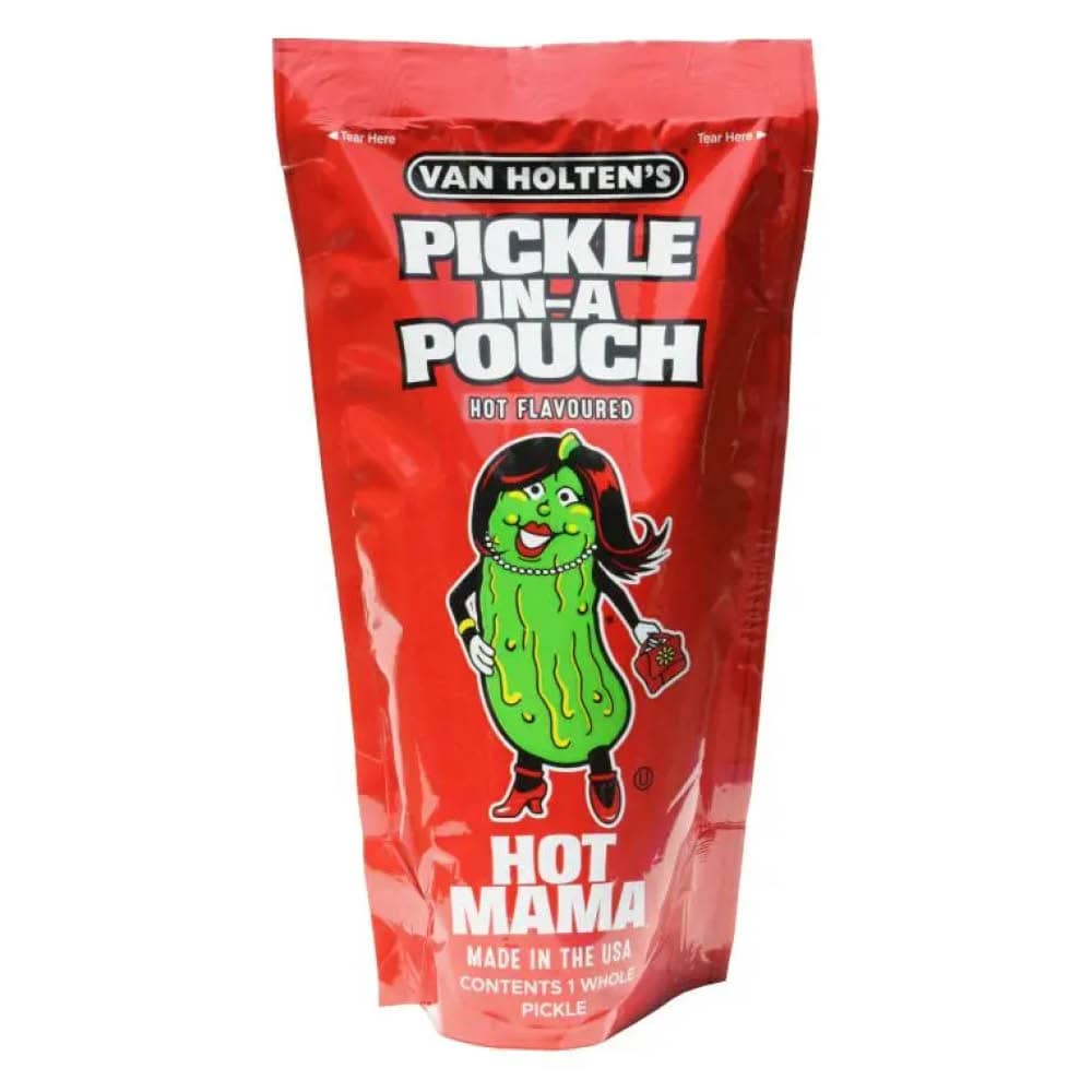 Van Holten's Hot Mama Pickle (140 g) - Tasty America- American Candy ...