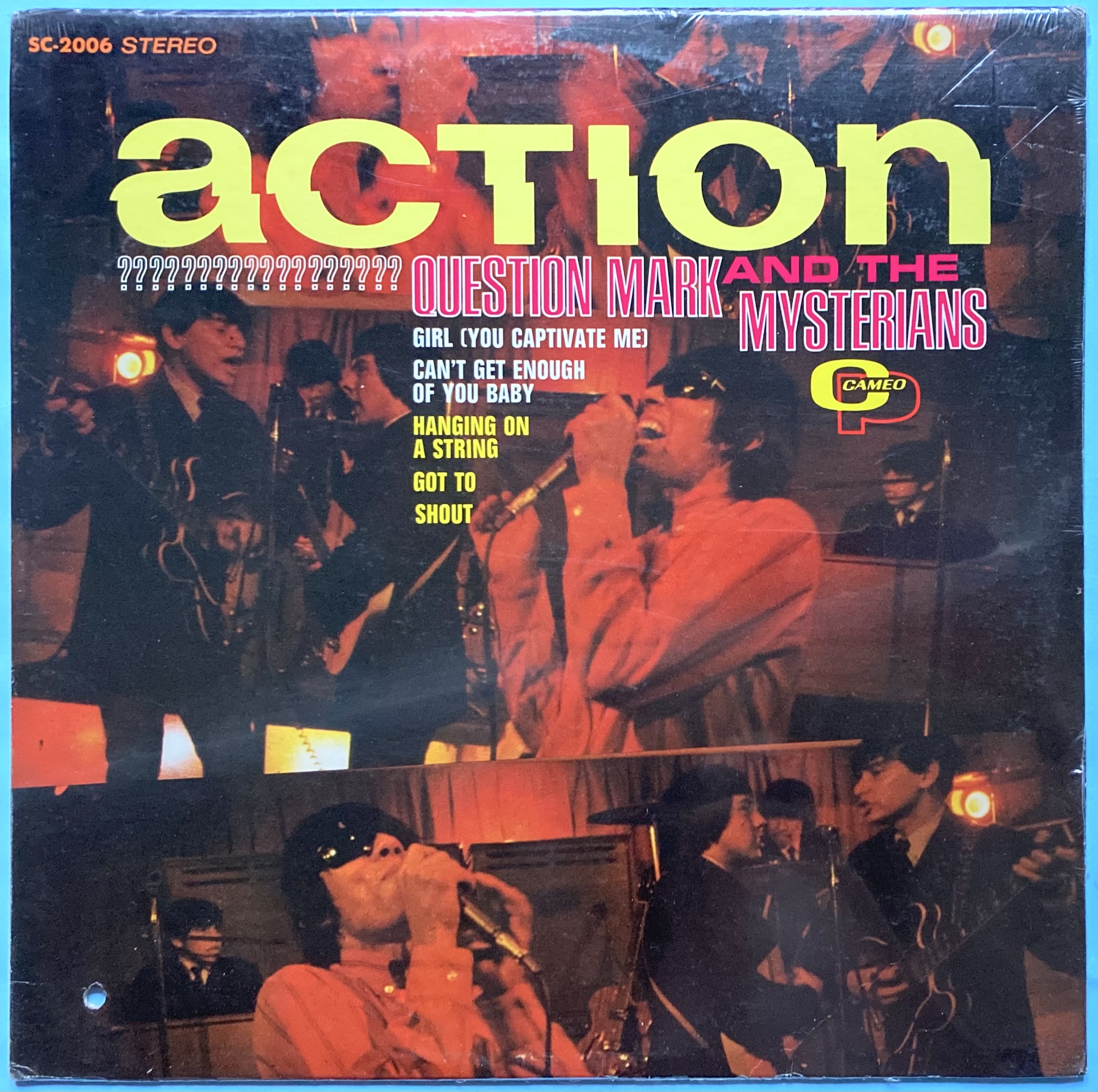 Nostalgipalatset - QUESTION MARK & MYSTERIANS - Action US-orig LP 1967 ...