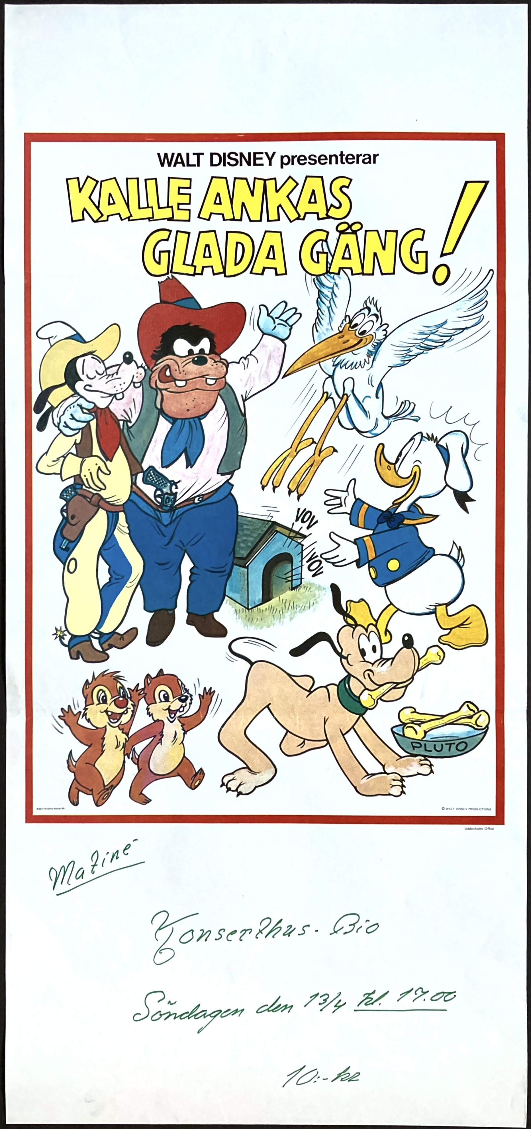 Nostalgipalatset - DONALD DUCK'S CARTOON JAMBOREE (1980)