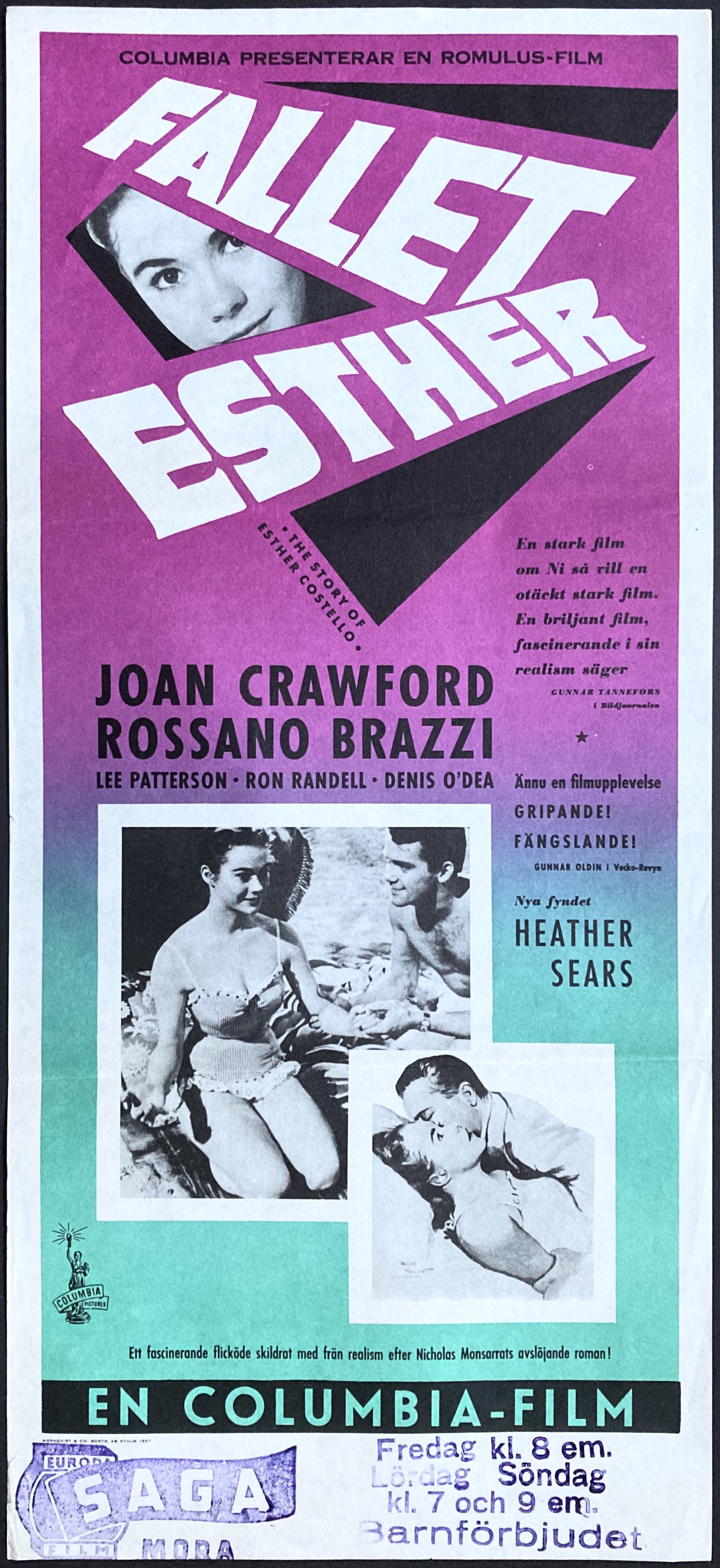 Nostalgipalatset - THE STORY OF ESTHER COSTELLO (1957)