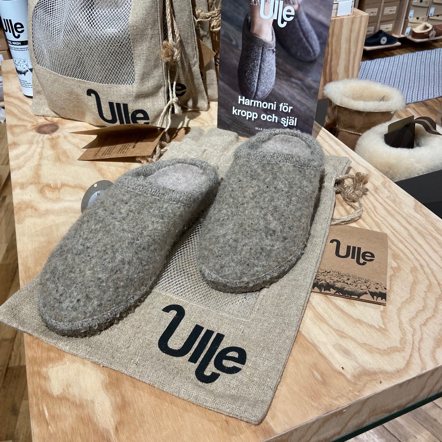Ulle Mohair Seamless i Beige - Ullmagasinet