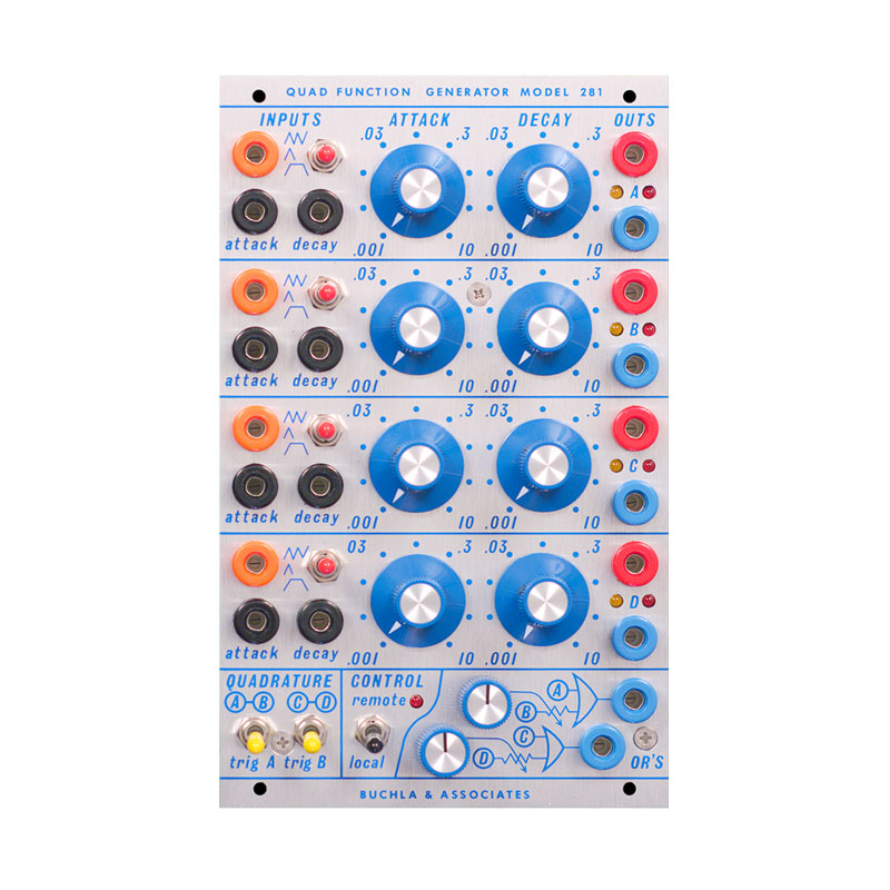 Buchla 281 Classic Reissue – Quad Function Generator - JAM