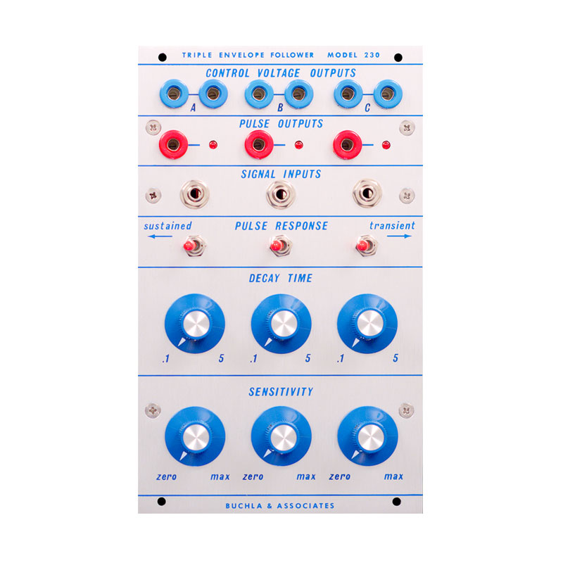 Buchla 230 Classic Reissue – Triple Envelope Follower - JAM