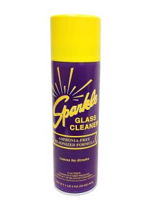 Sparkle Glass Cleaner - 20oz Aerosol Can - Free Play