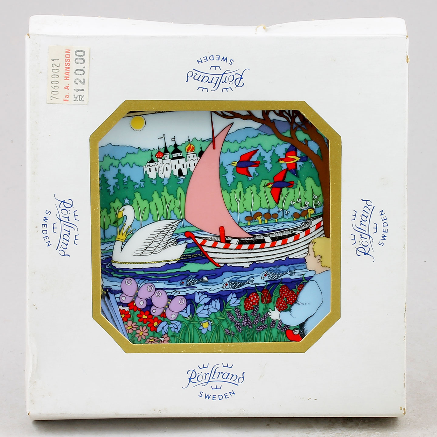 Jackie Lynd (John Blund 1980s) Wall Plaque 15 cm with Sandman Motif 2