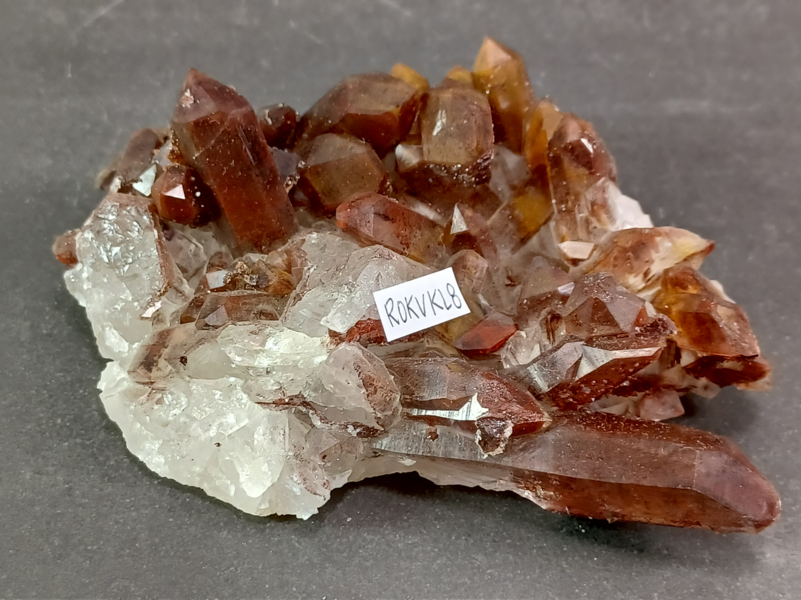 Stengarden.com - Rödkvarts Kluster - AA+ kvalitet