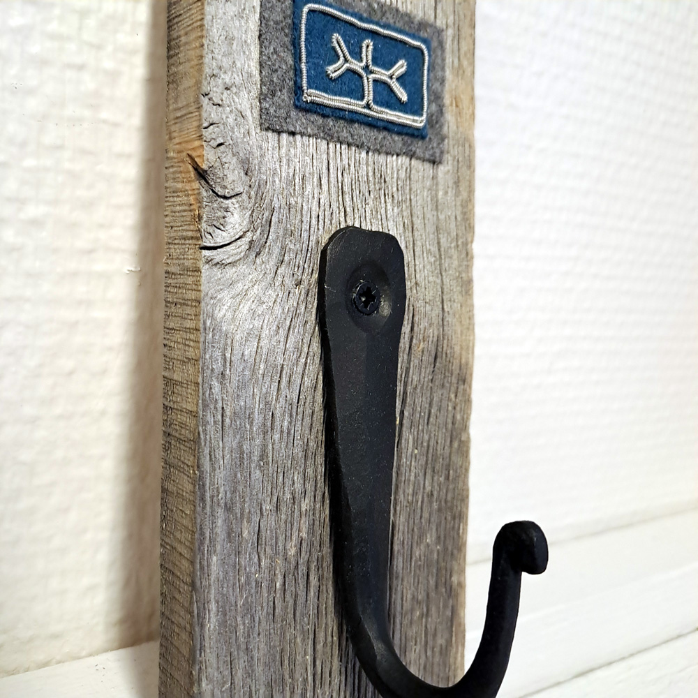 Krok Rávvat Renhorn/ Blå, Gråfur, Smide och samisk Konst, Jokkmokk ...