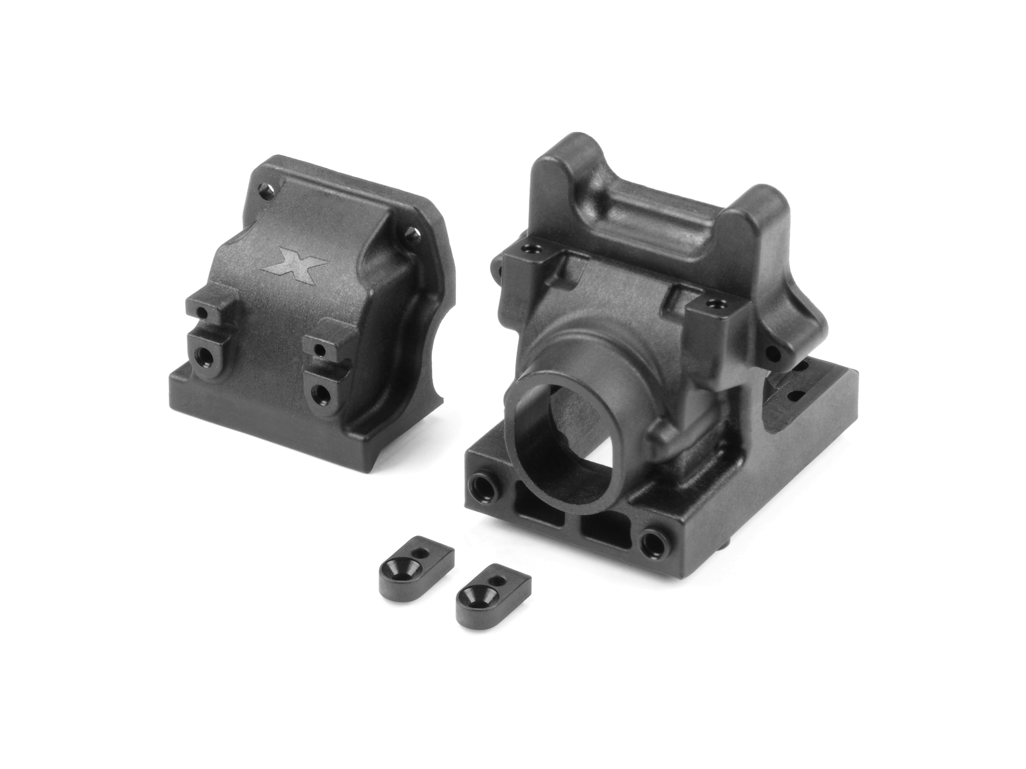 XRAY XB8 Comp. Semi-Split Diff Bulkhead Block Set Front/Rear - V3 - RCShop