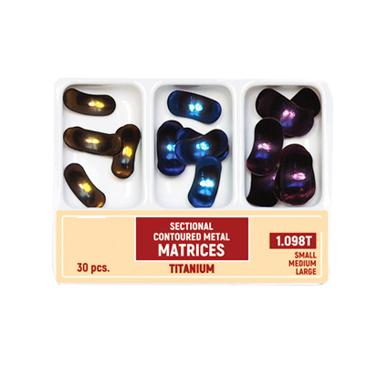 klardent.se - Titanium Sectional Contoured Matrices, 30st.