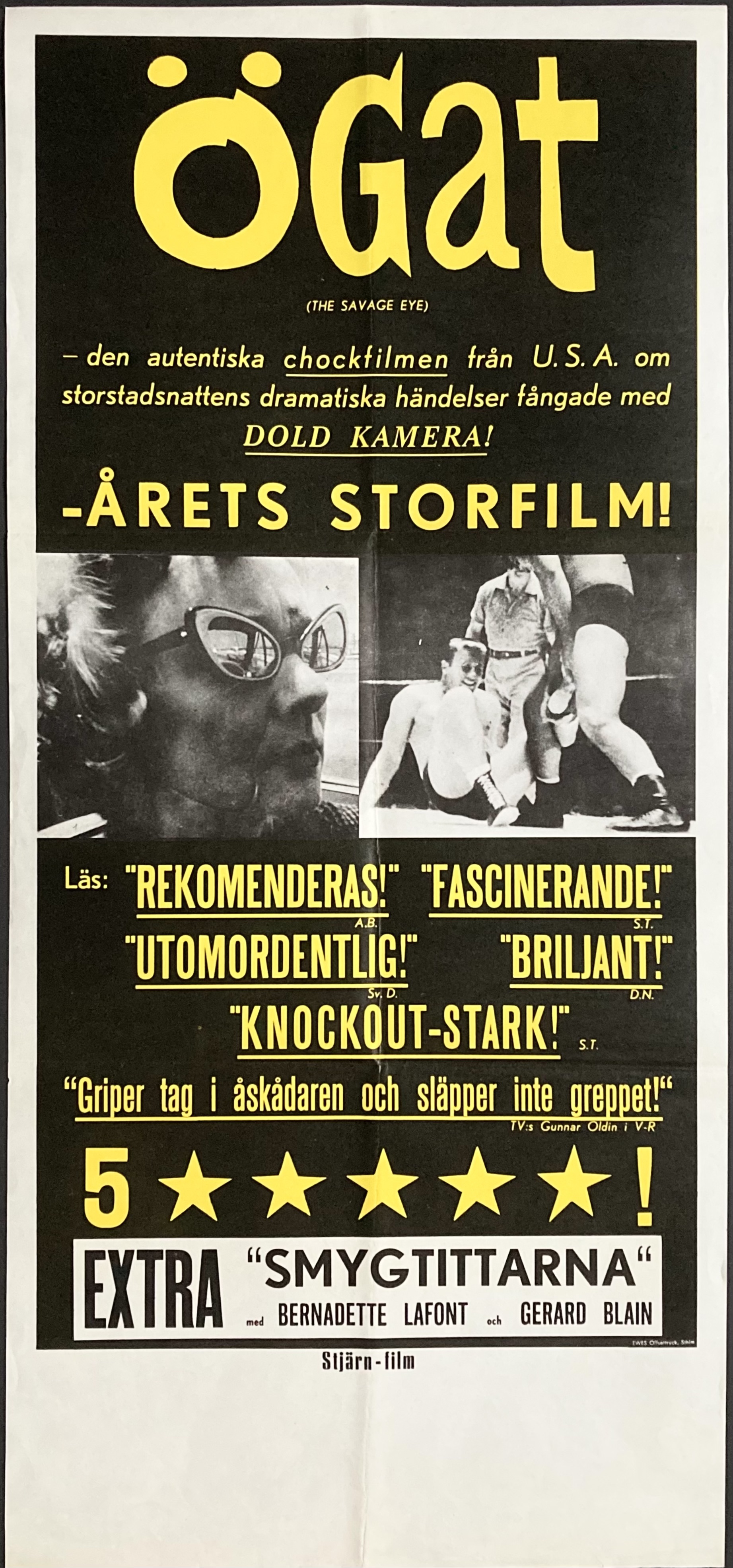 Nostalgipalatset - THE SAVAGE EYE (1959)