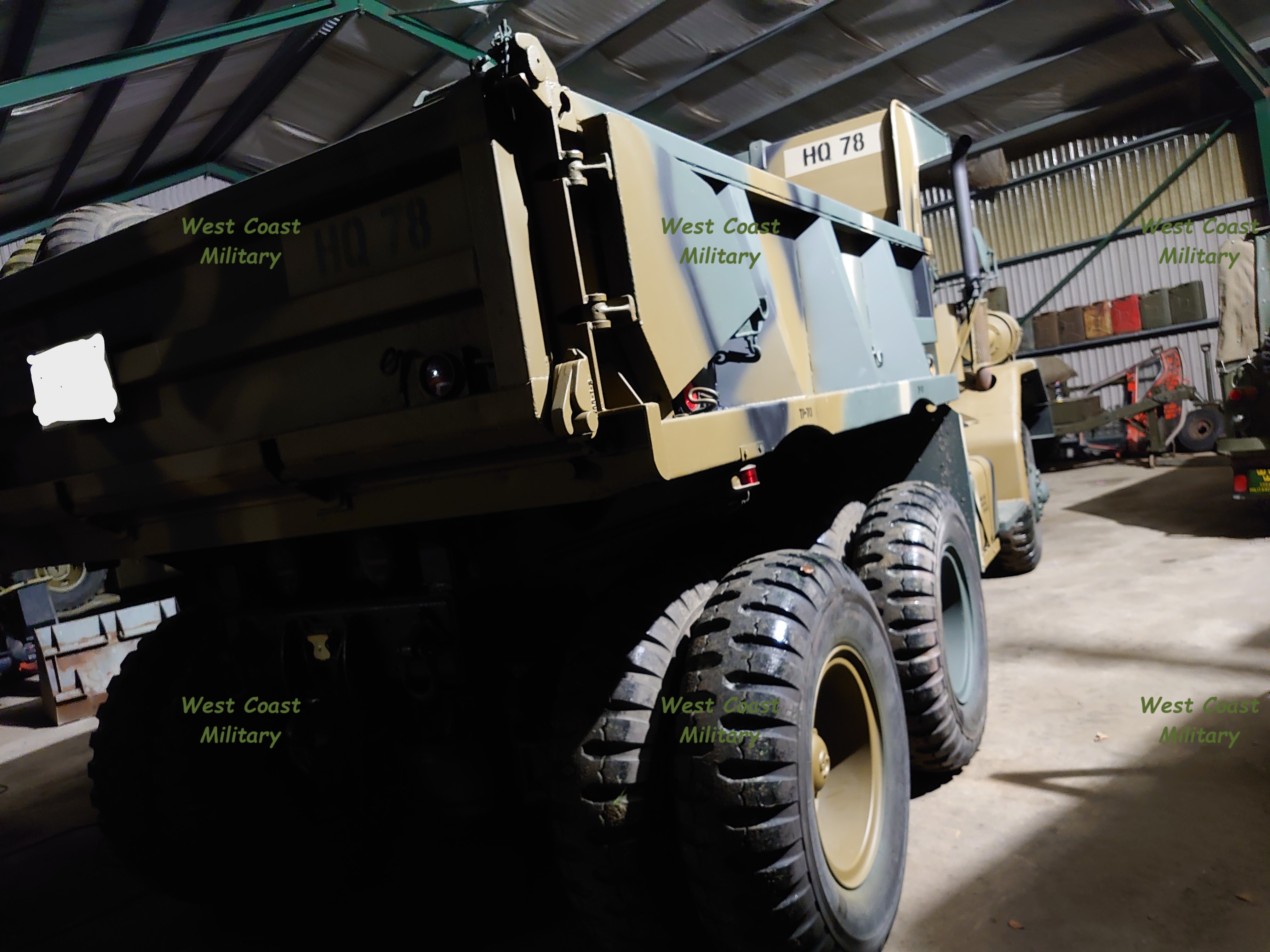Reo 5T Multifuel Dump Truck - West coast military