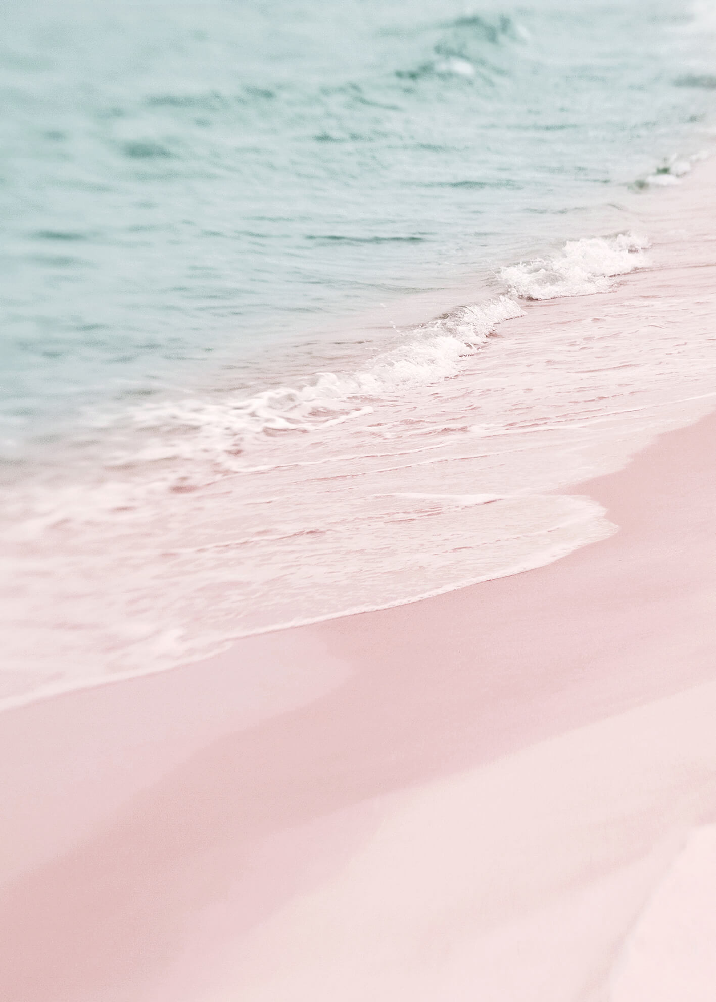 Canvasbutik.com - Photo Art - Pink beach