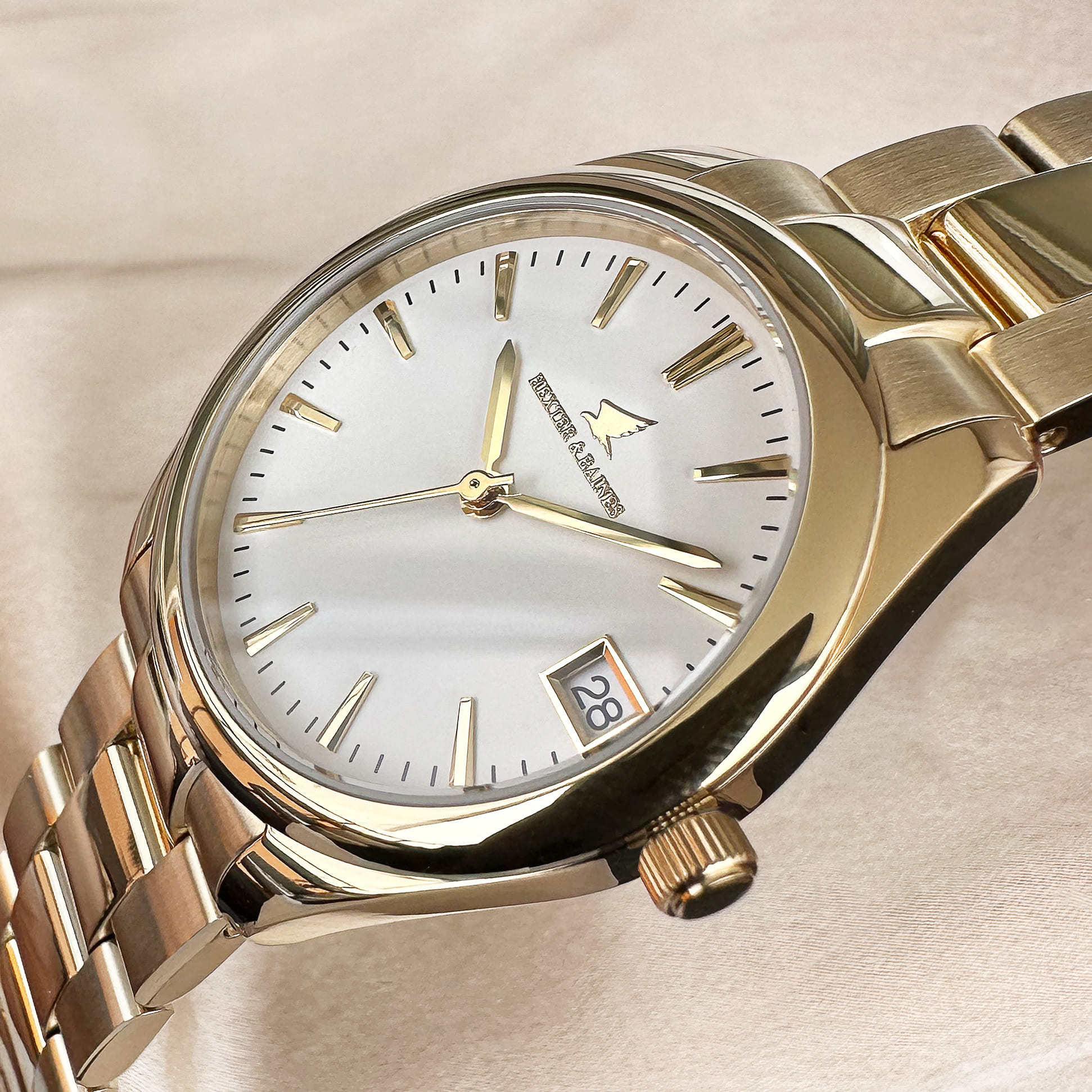 Classic Gold & White - Hexter & Baines