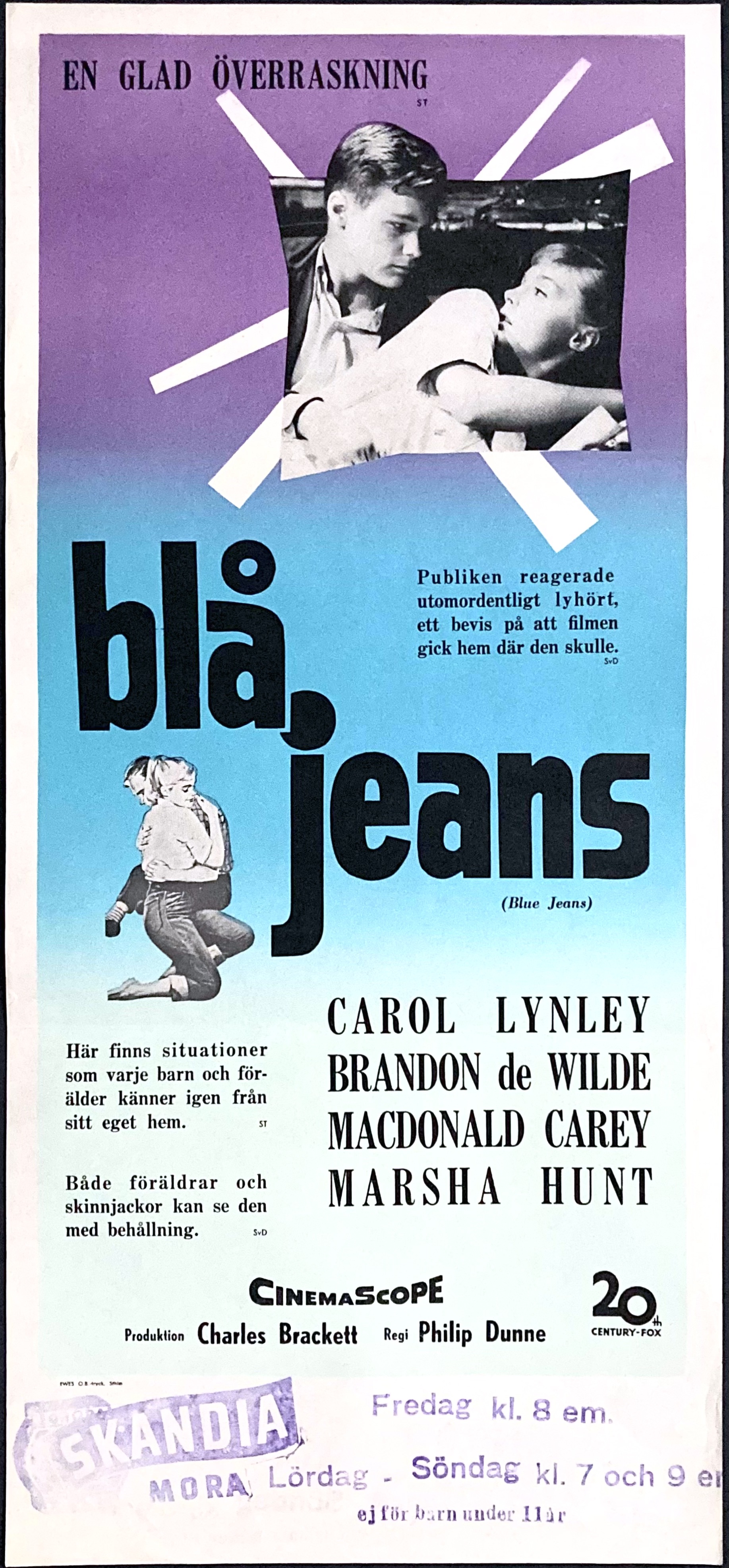 Nostalgipalatset - BLUE DENIM (1959)