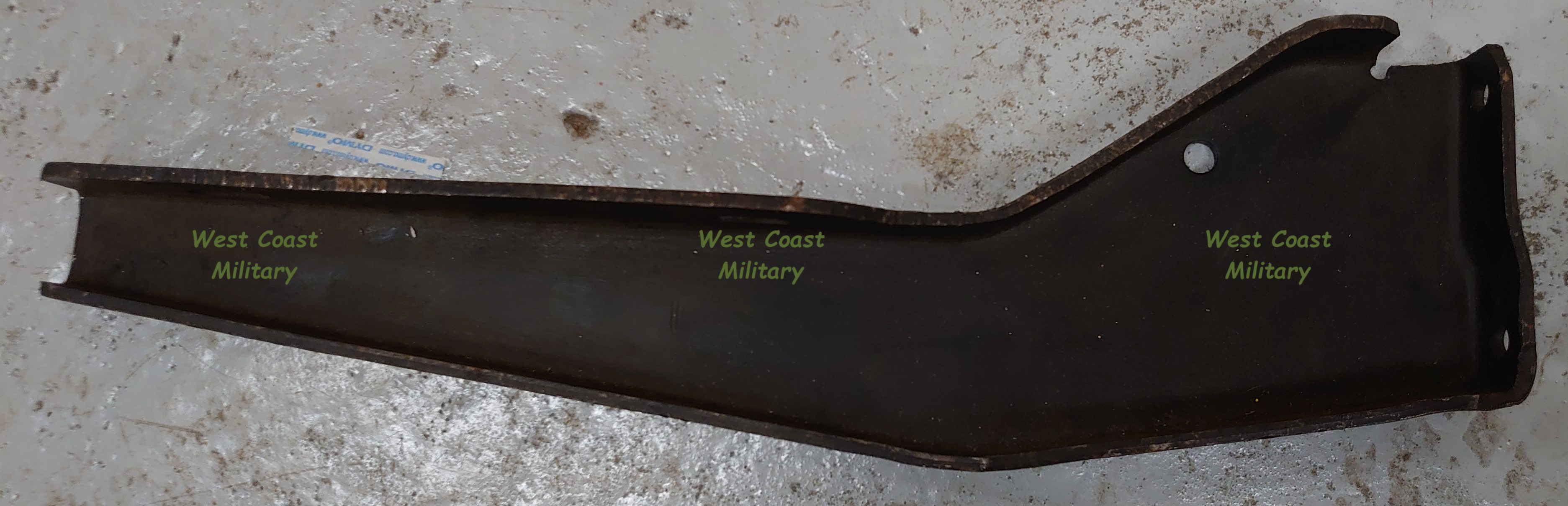 Bracket front fender lower - West coast military