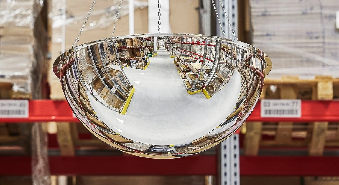 Spiken Equipment & Service AB - Verkstadsspegel kupol