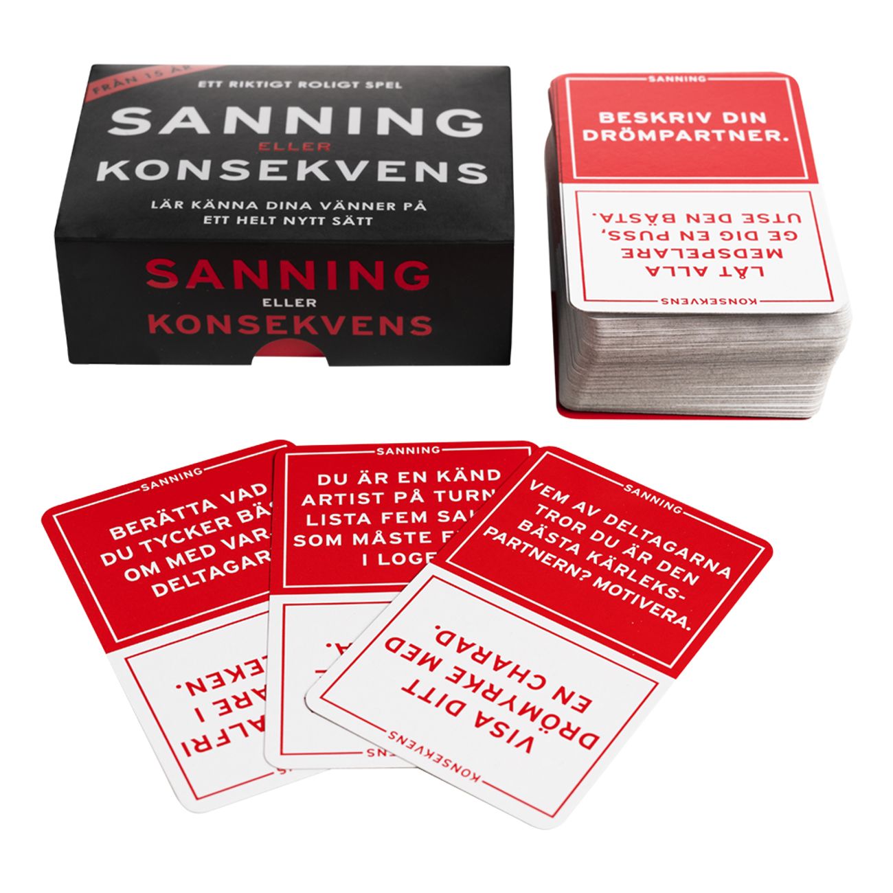 SPEL SANNING ELLER KONSEKVENS - Fyrverkerikungen / PartyFixarn
