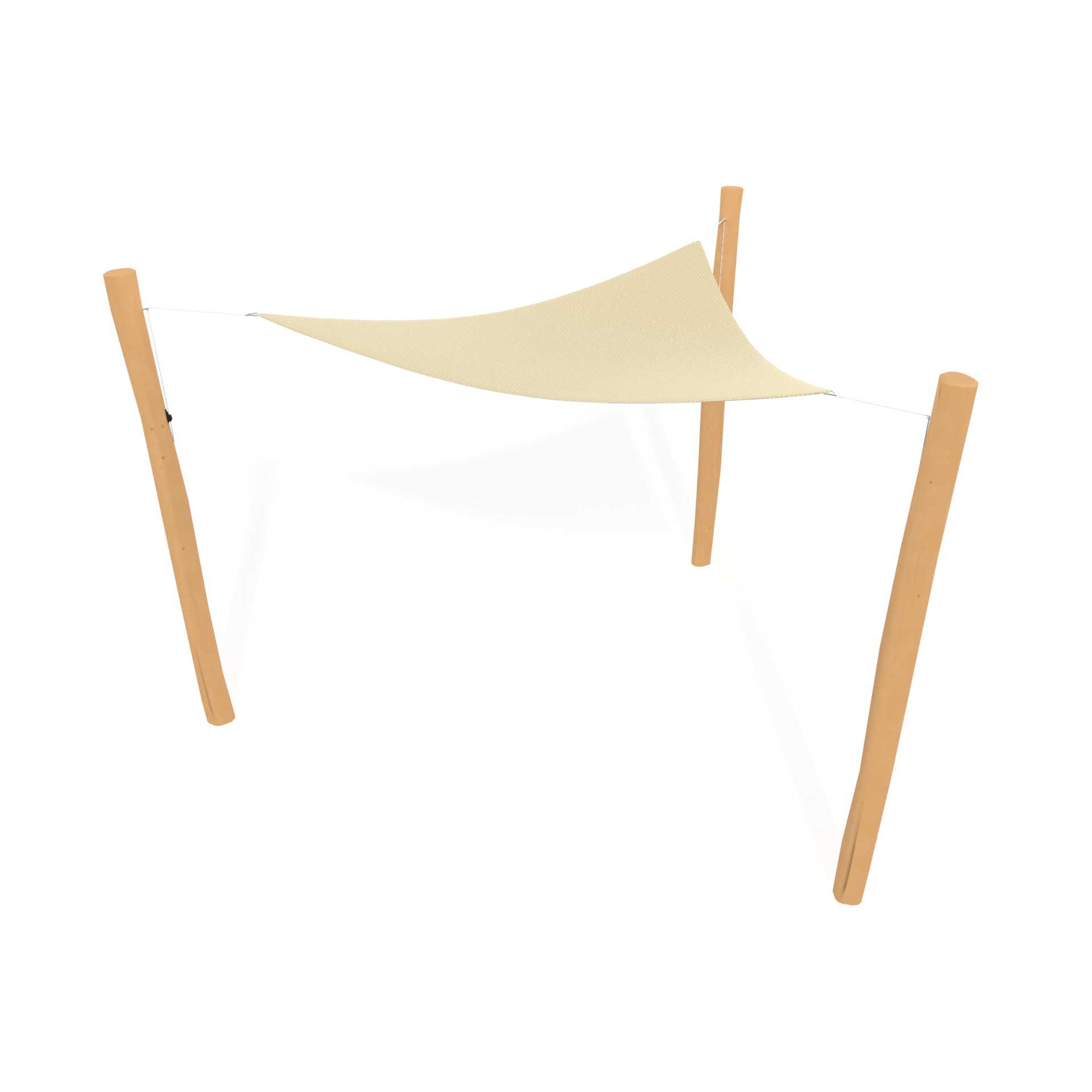 Solsegel - 3 x 3 x 3 m - Svenska Naturlekplatser AB