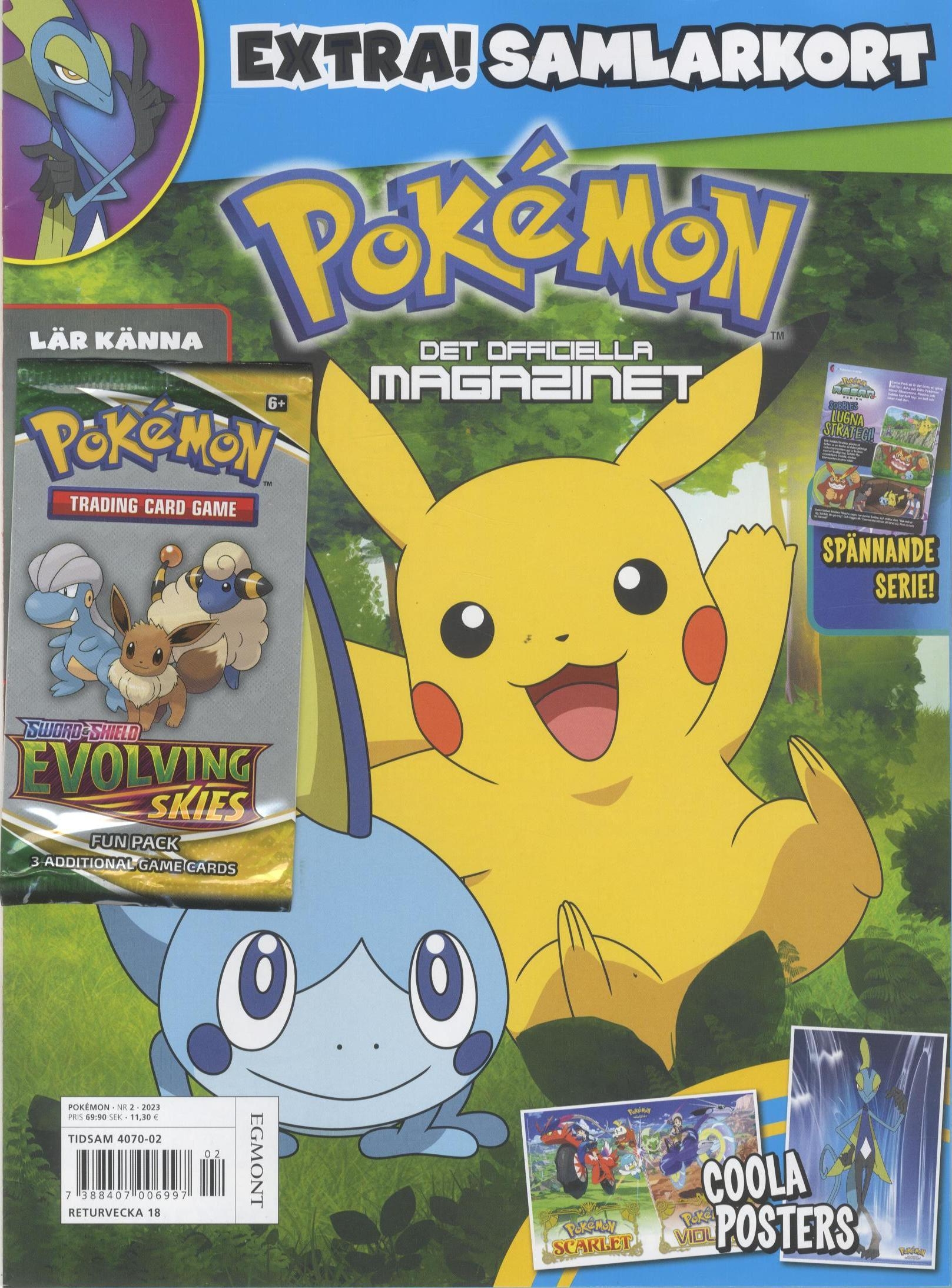 Pokemon magasin nr 2 2023, Extra: Sword & Shield, Astral Radiance fun ...