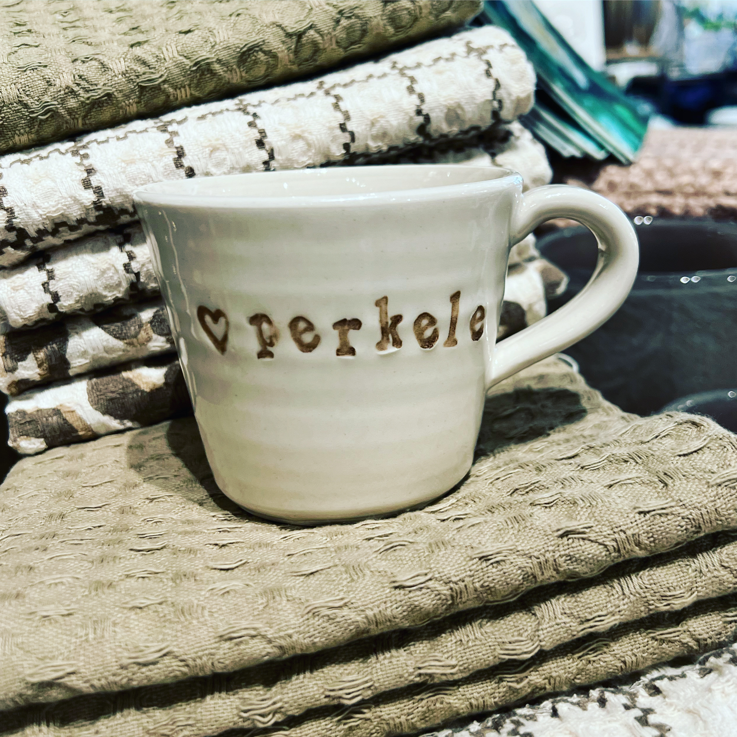 drömhuset - Mugg med Text