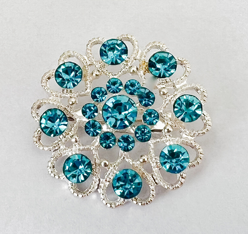 Brooch Crystal - choose color - Kyro Riding Gear