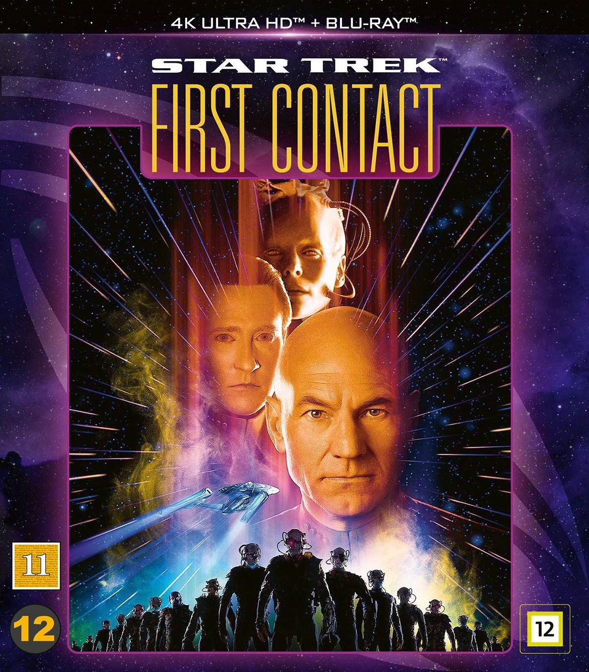 Star Trek 8 - First Contact (4K Ultra HD + Blu-ray) - Kvarnvideo.se