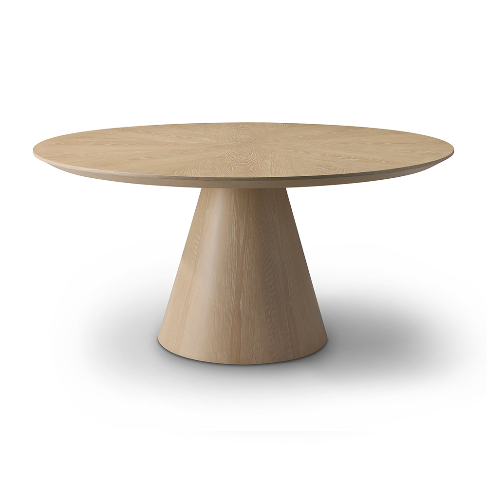 Round Dining Table white oak 150 cm - Schangtil Design