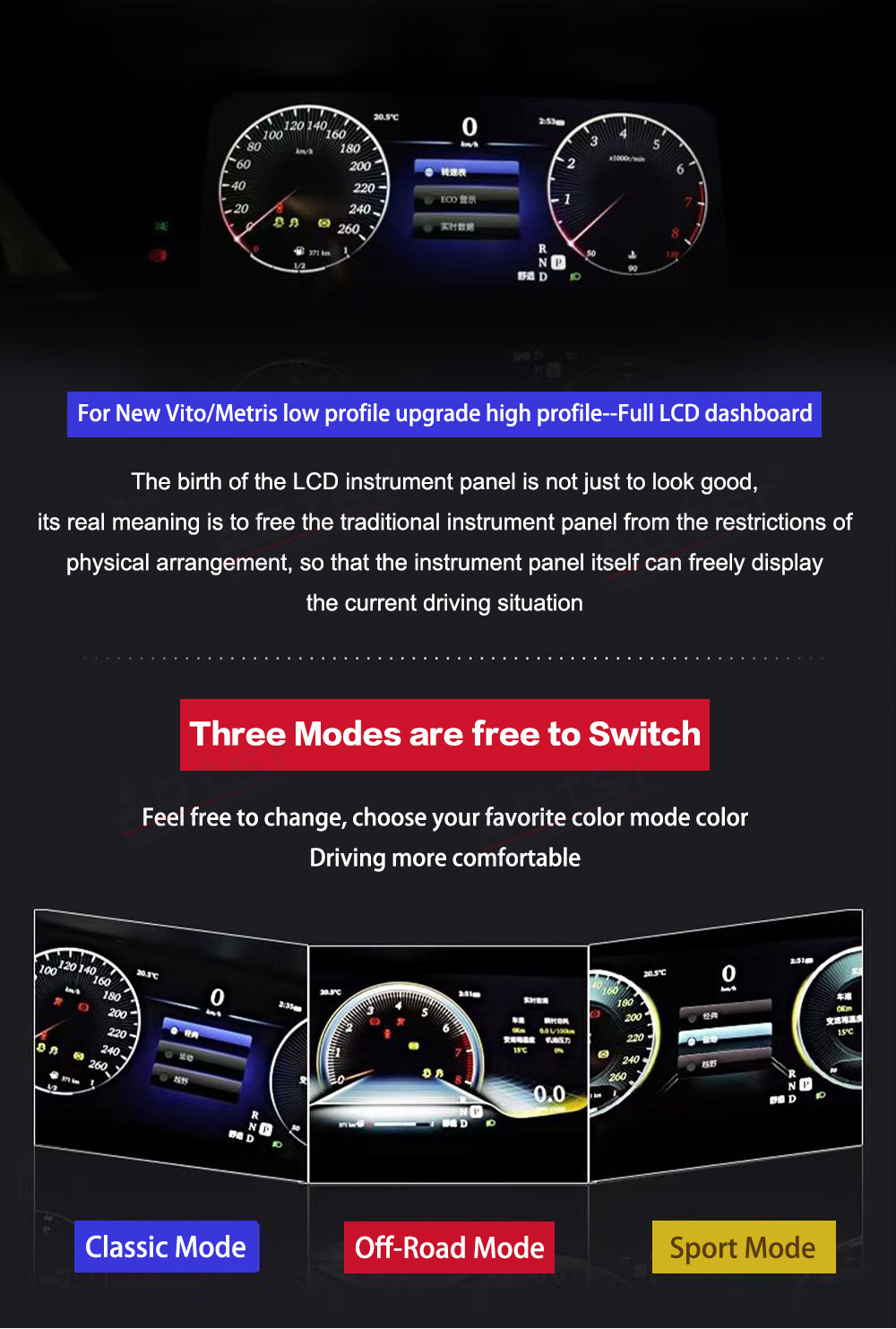 CKM Car Design - speedometer DIGITAL PETROL