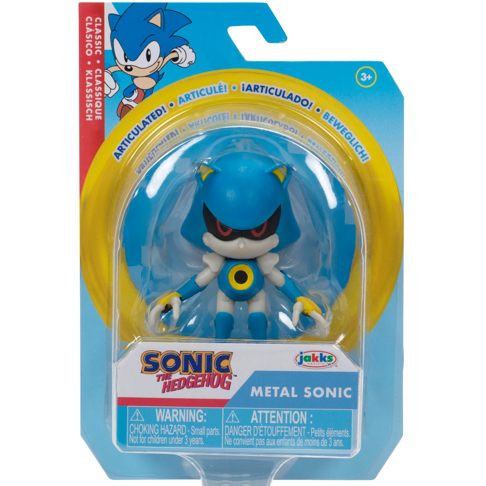 Sonic The Hedgehog Modern Metal Sonic Action Figure W10 - Carsmästaren
