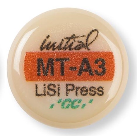 GC Initial LiSi Press, MT-A3, 5x3g