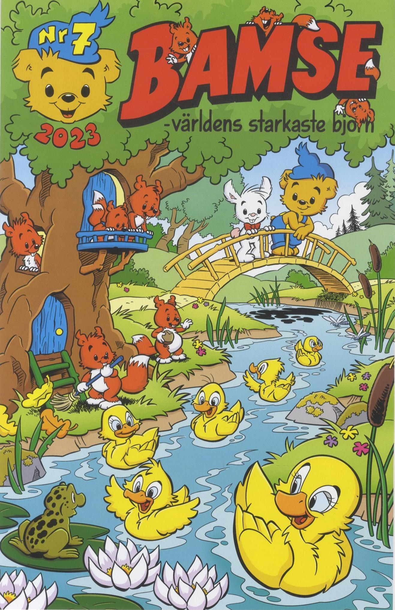 Bamse nr 7 2023, Knocke och Smocke, paketproblem - Seriekällaren