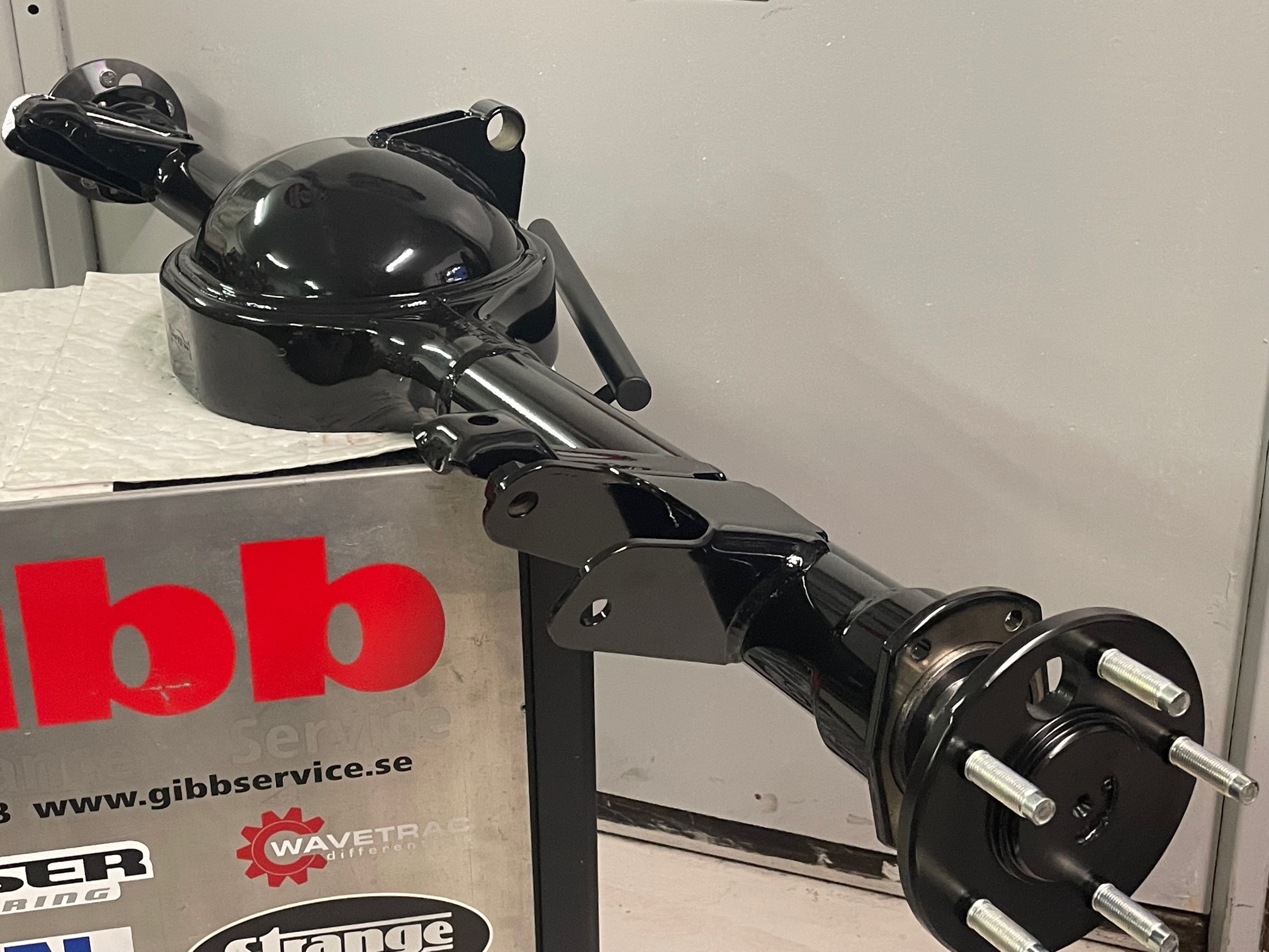 Moser 9" Impala -58 med drivaxlar. - Gibb Performance & Service AB