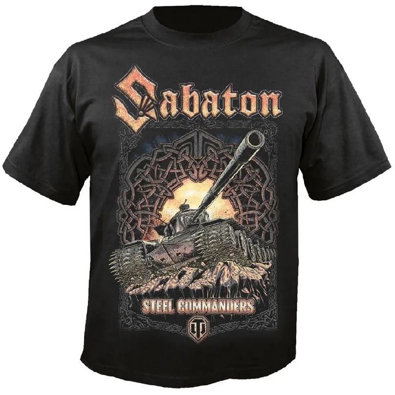 Sabaton World Of Tanks Steel Commanders T-Shirt - Rockzone
