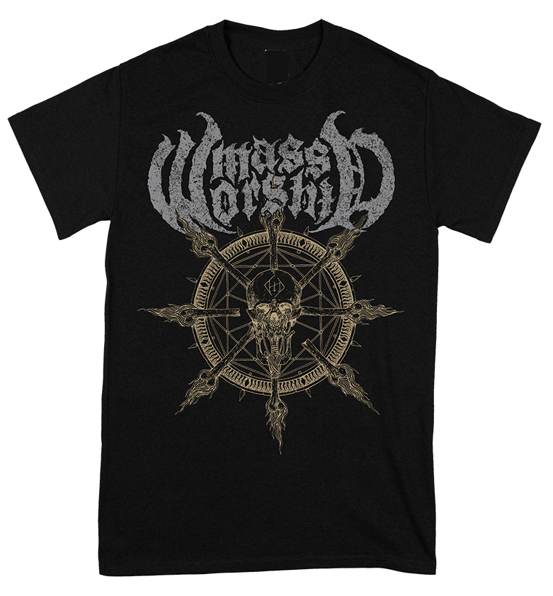 MASS WORSHIP - New Gods New Wars T-shirt - TRUST NO ONE RECORDINGS