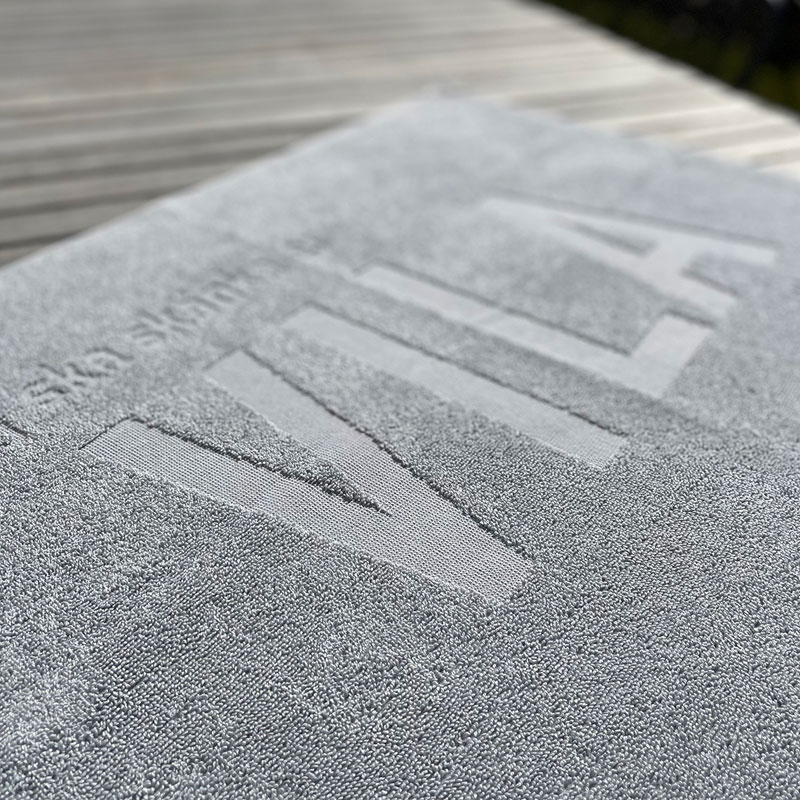 Handduk – Vila, grå - Sjöbergs förlags webbutik