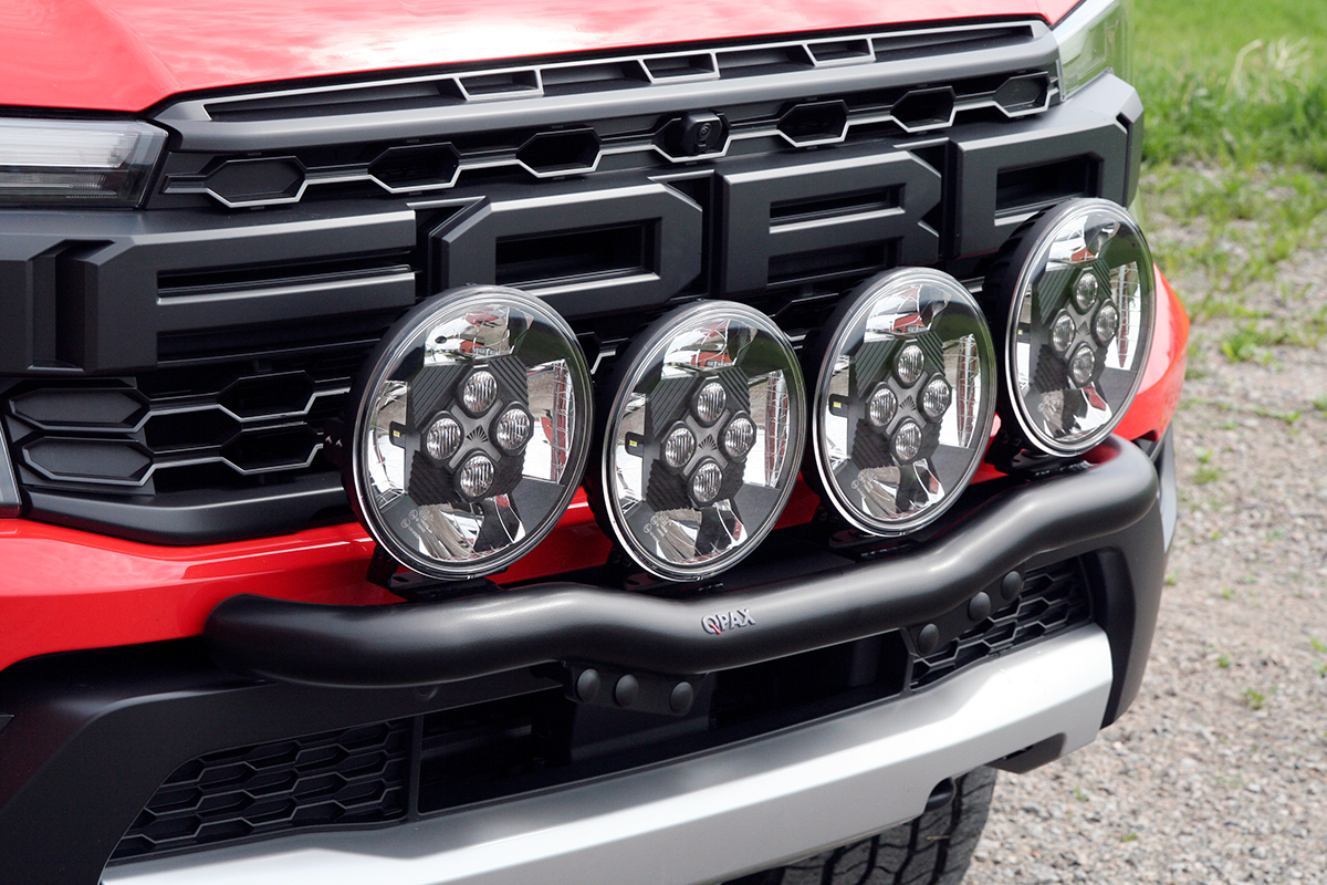 Q-LIGHT Ford Ranger Raptor 23- extraljusfäste (extraljusbåge) för 4st ...