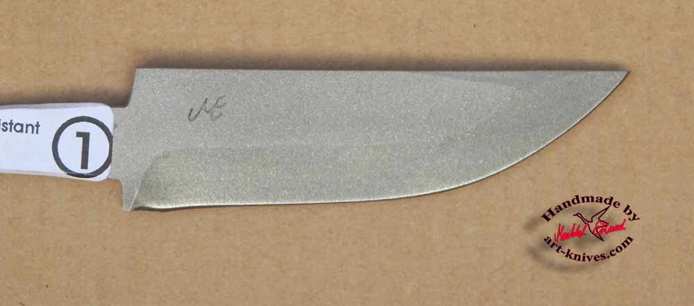 Knife blade 25 blasted surface - art-knives.com