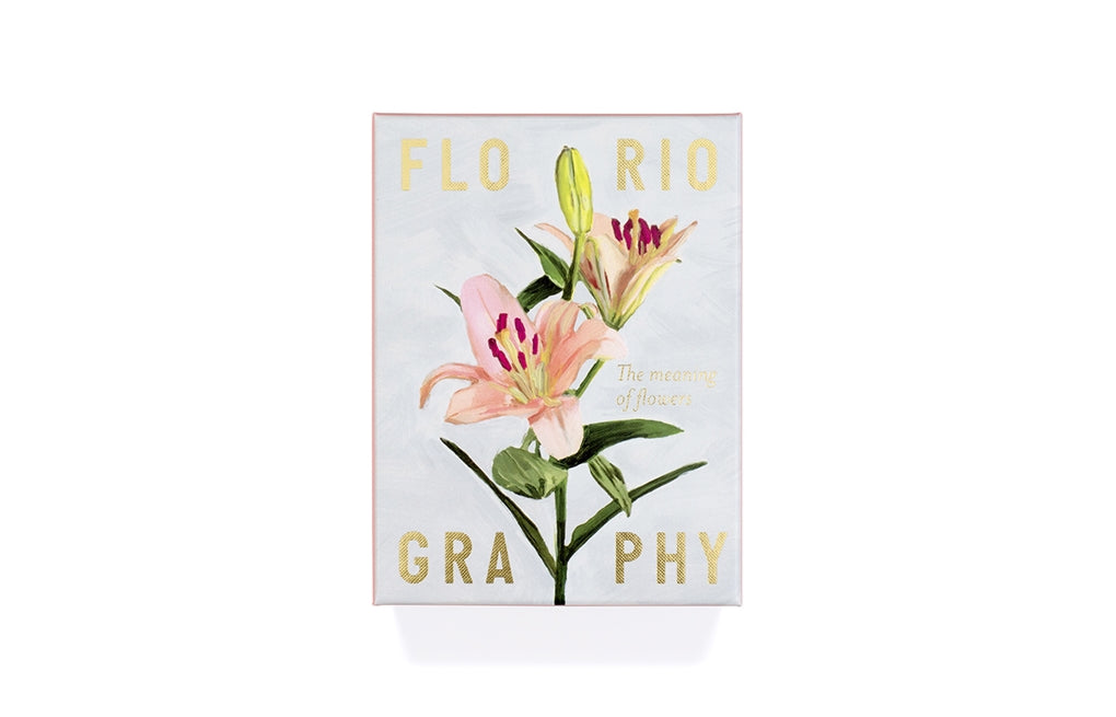 Floriography, The Meaning of Flowers, box with 50 info cards - paperme.se