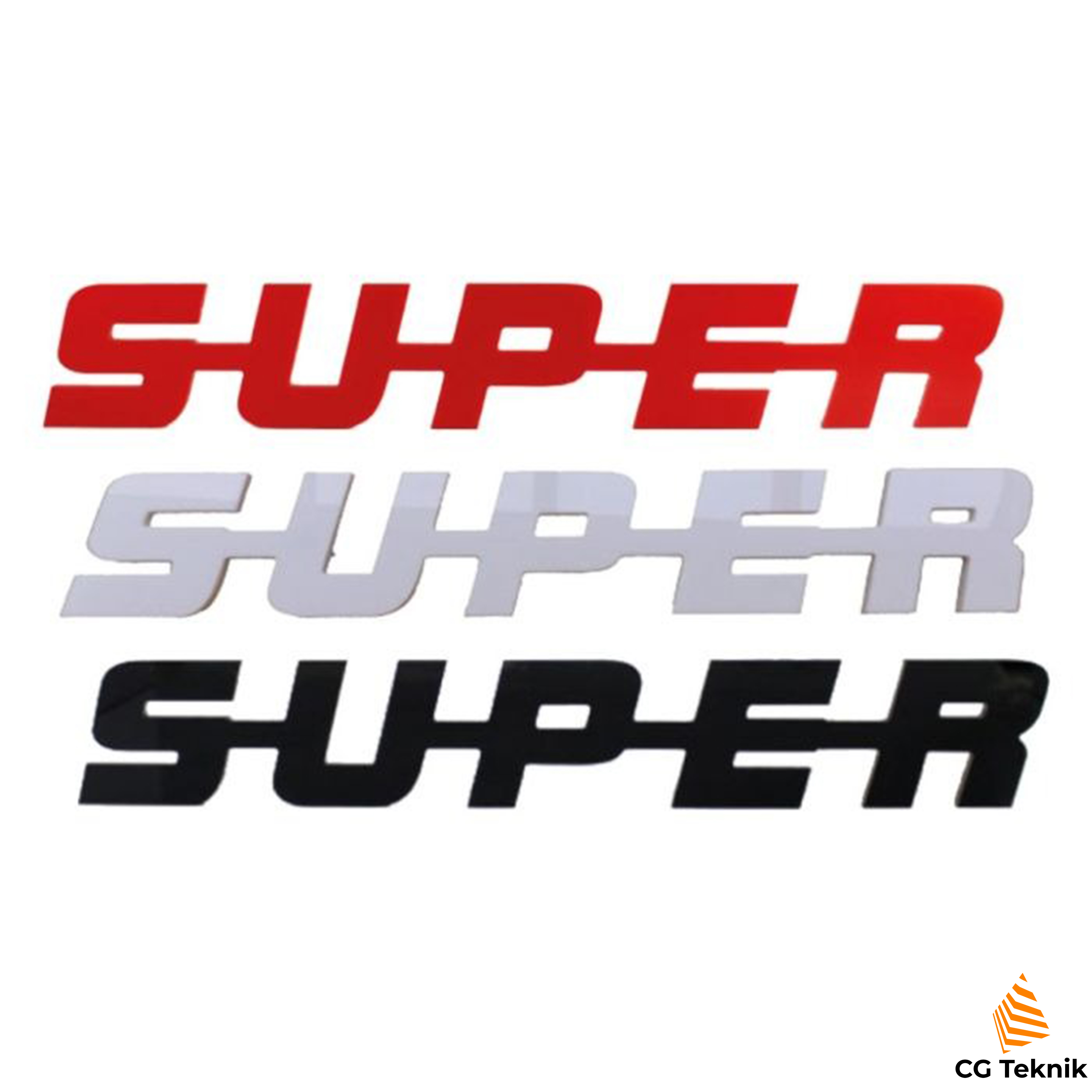 SUPER-emblem för Scania - CG Teknik AB