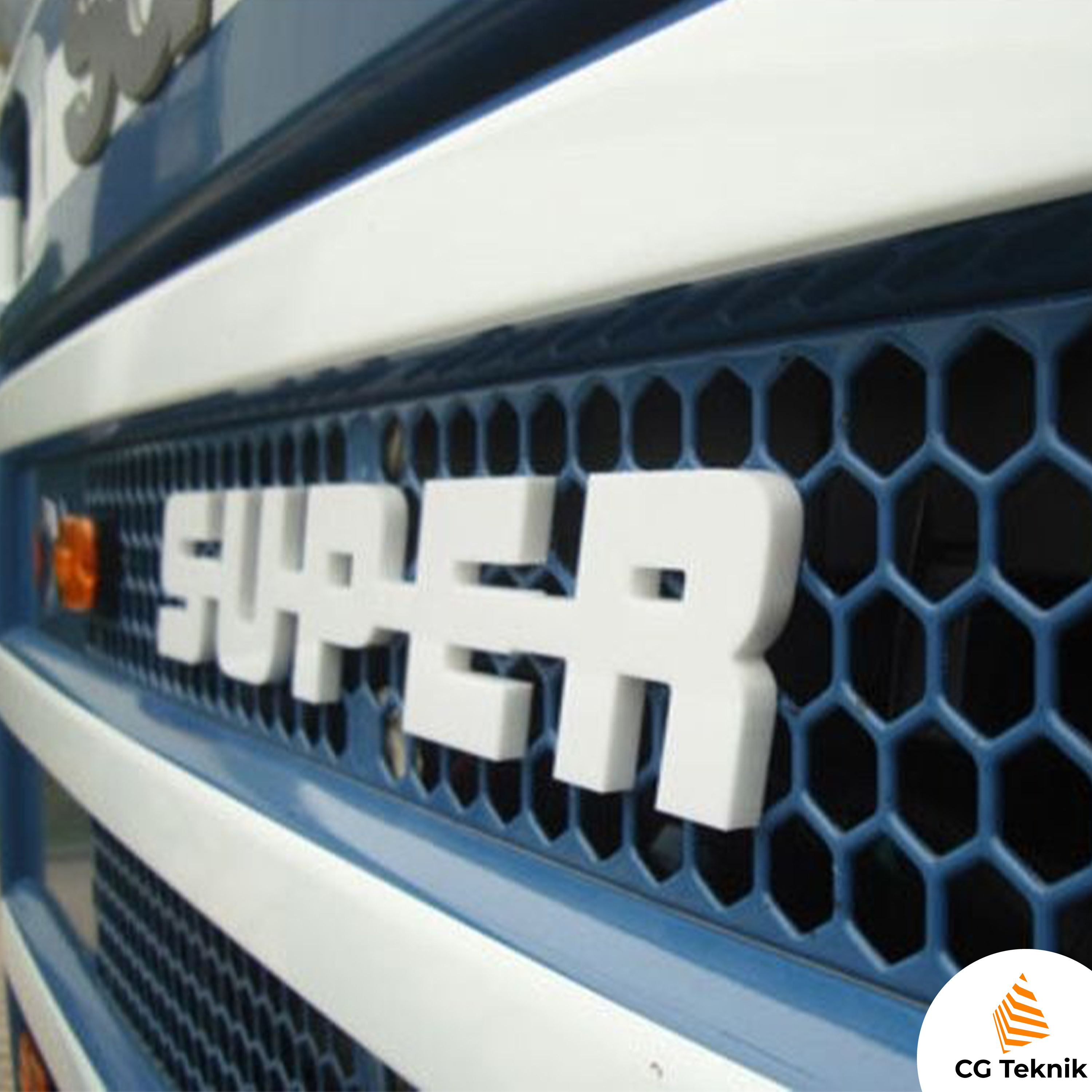 SUPER-emblem för Scania - CG Teknik AB