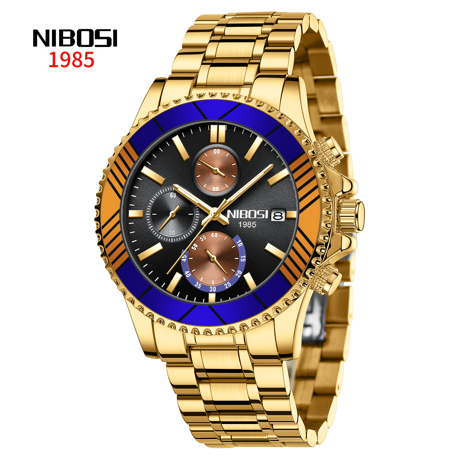 Nibosi Velocity Gold Black