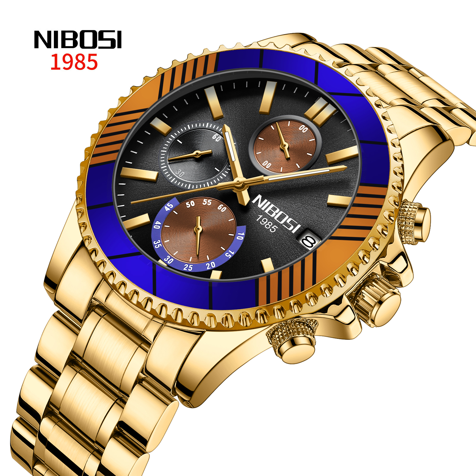 Nibosi Velocity Gold Black