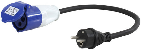 Caravan adapter 0,4m 2,5x3H07RN-F - jirvelius.com