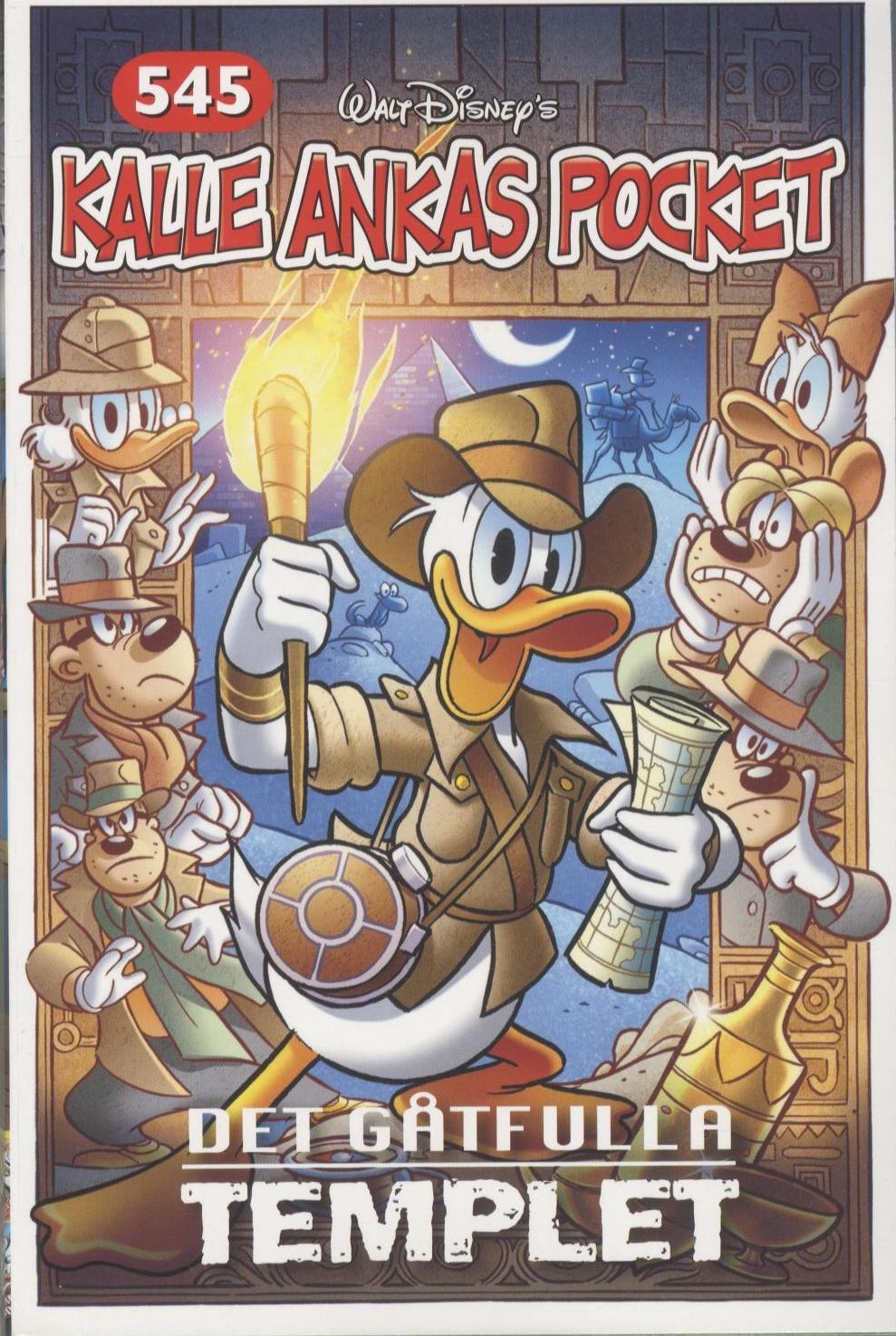 Kalle Ankas Pocket 545, Det gåtfulla templet! Dubbelpocket! - Seriekällaren