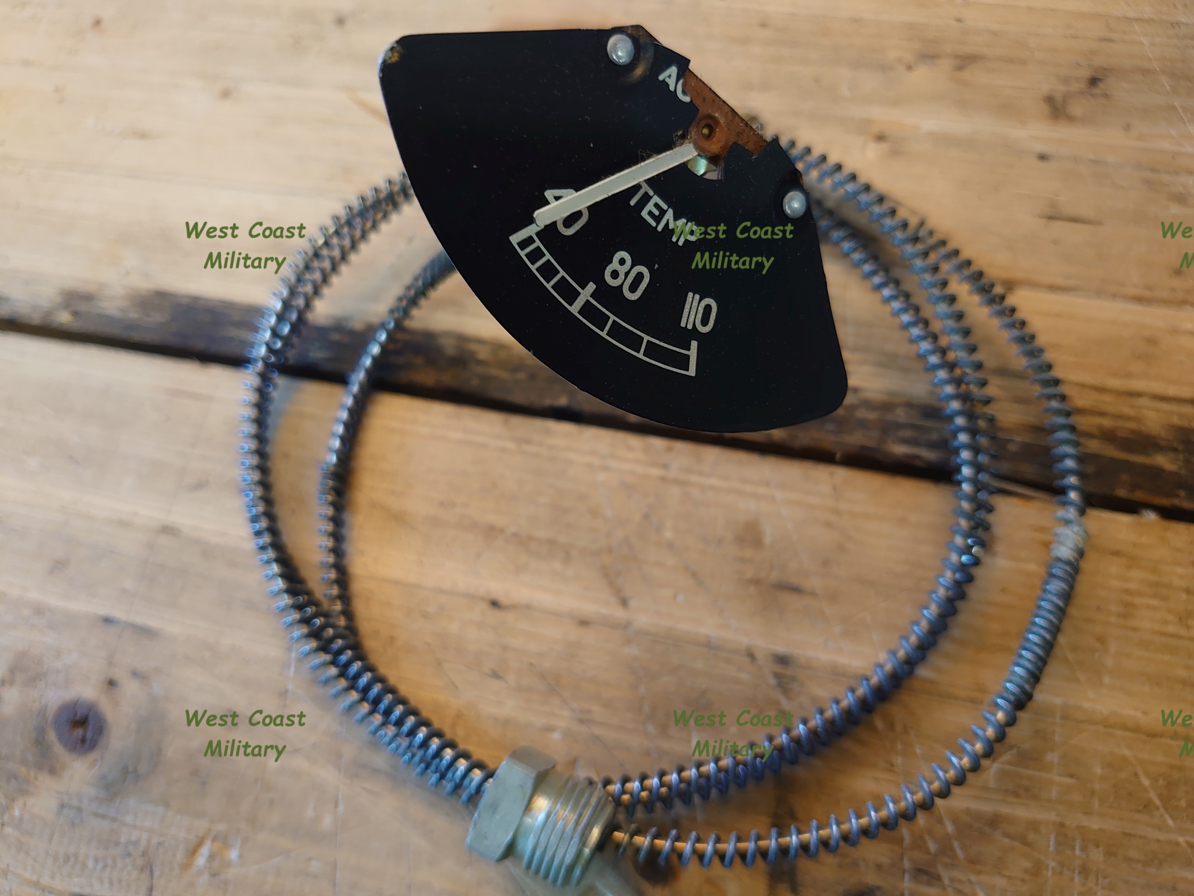 Temp gauge - West coast military